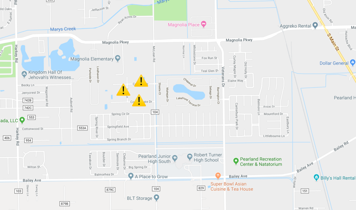 Colonial Estates Pavement Repairs