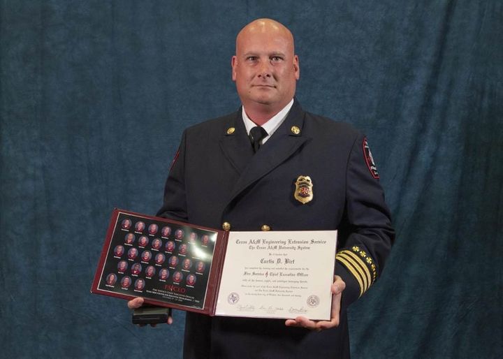 Congratulations Battalion Chief Training/HSO Curtis Birt from th
