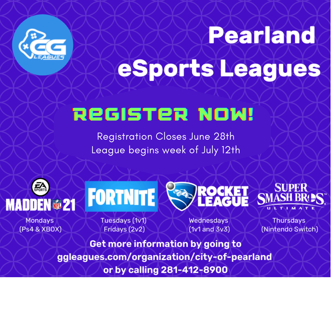 Hey, Pearland! Pearland Parks wants you to get in on the action