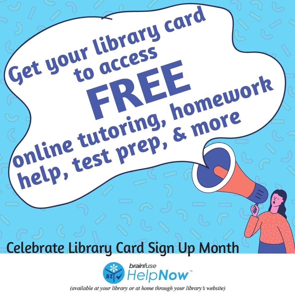 Access free online tutoring with your Brazoria County Library Sy